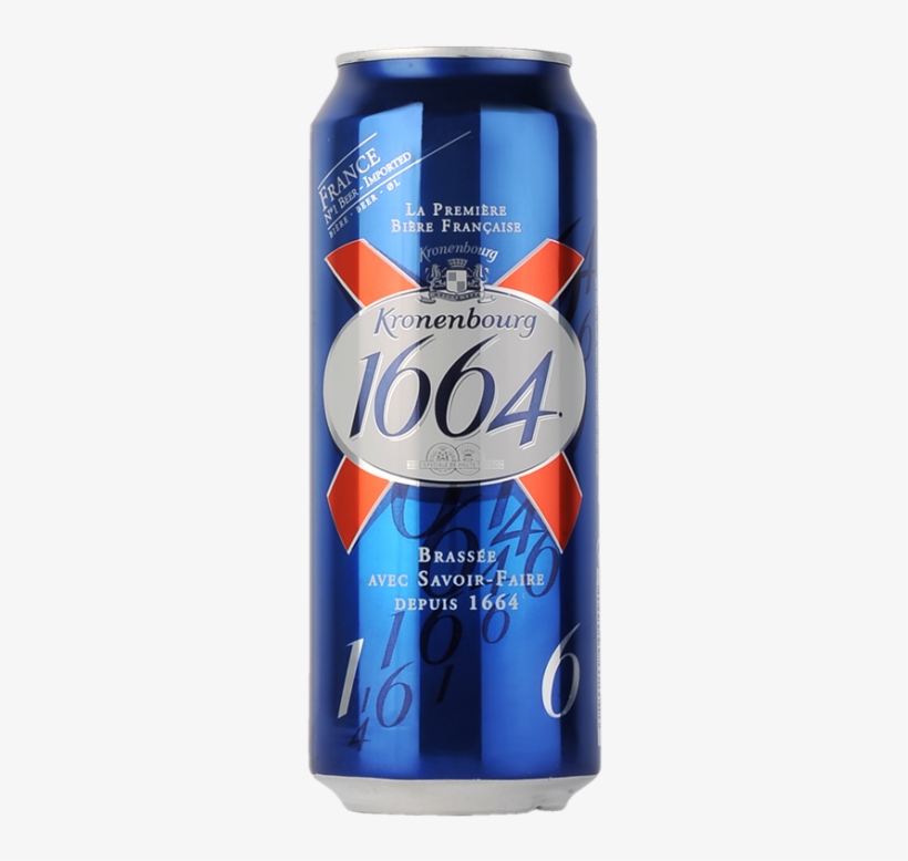 Beer Kronenbourg 1664 500 Ml PNG Image | Transparent PNG Free Download on SeekPNG