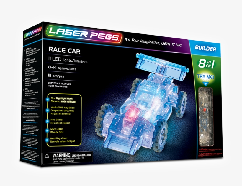 Laser Peg 8in1 Race Car - Laser Pegs 8 In 1 Race Car PNG Image ...