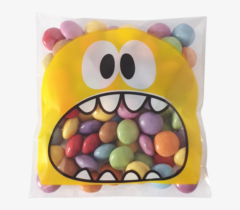 Cookie Monster Geel Smarties - Suikerboon PNG Image | Transparent PNG ...