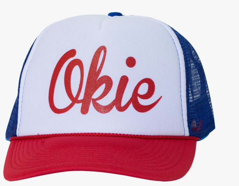 Usa Okie Dual Color Trucker Hat Red Ink V=1505767549 - Trucker Hat PNG ...