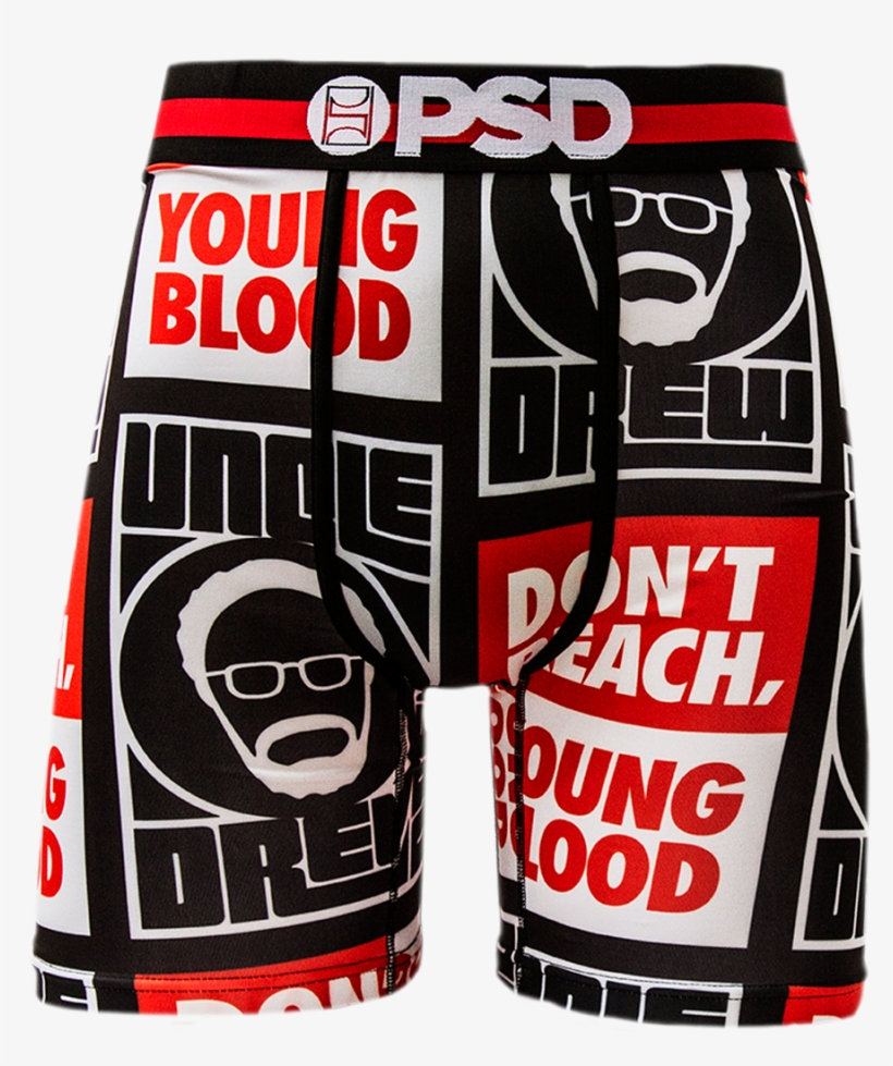 Uncle Drew Pepsi Psd Underwear Boxer Briefs - Red New Orleans Pelican ...