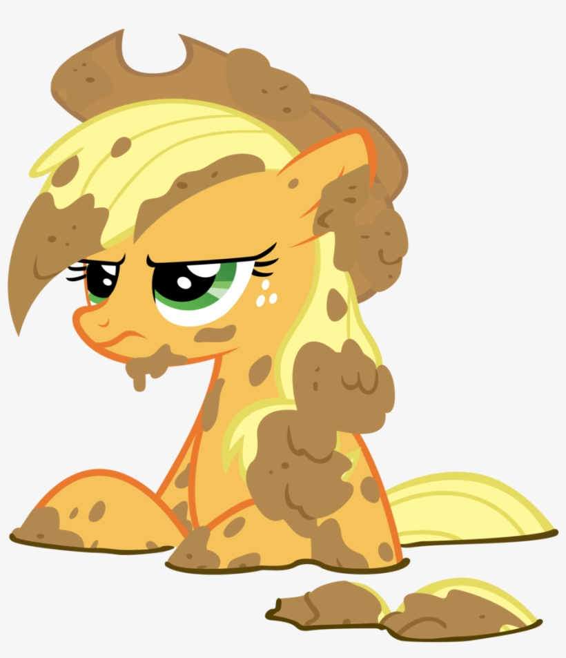 Mud Png Download - Mlp Applejack Muddy PNG Image | Transparent PNG Free ...