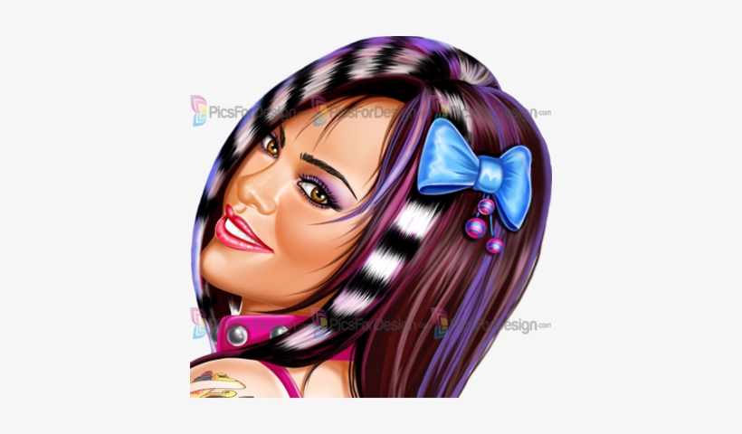 Download Emo Girl 4 Psp - Illustration | Transparent PNG Download | SeekPNG