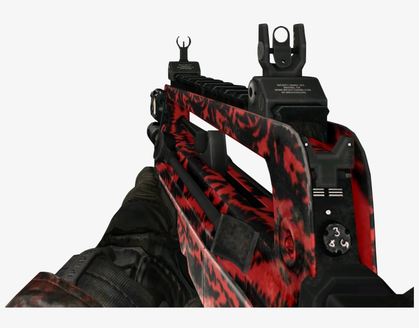 Famas Red Tiger Mw2 - Call Of Duty: Modern Warfare 2 PNG Image ...