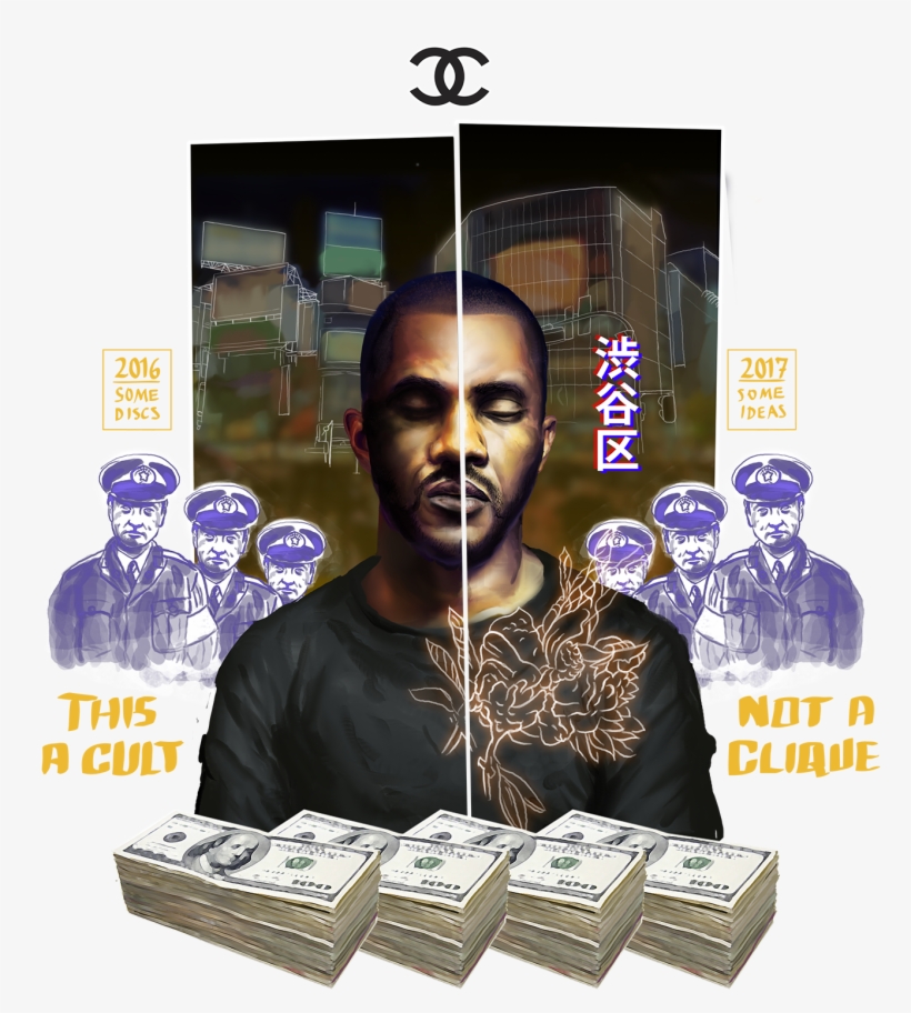 Frank Ocean Chanel T Shirt - T-shirt PNG Image | Transparent PNG Free ...