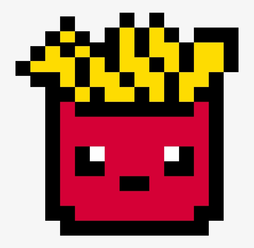 French Fries - Pixel Art Mcdonald's PNG Image | Transparent PNG Free ...