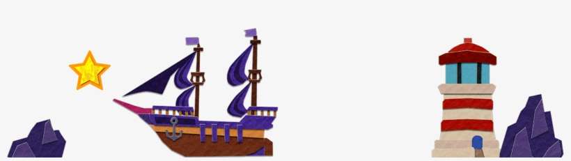 Ship And Lighthouse - Paper Mario Color Splash Ship PNG Image ...