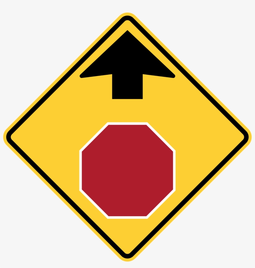 Stop Sign Ahead Sign PNG Image | Transparent PNG Free Download on SeekPNG