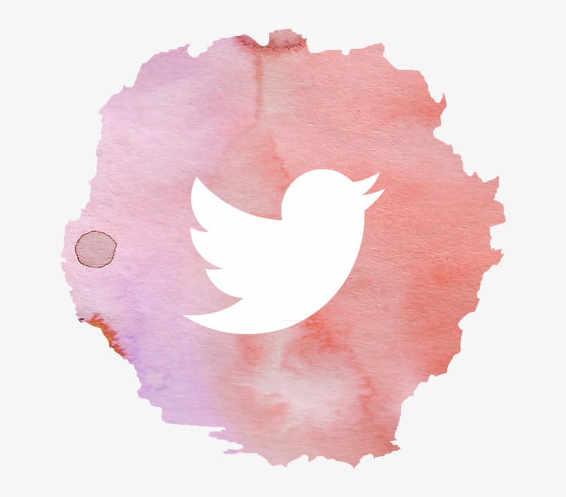 Watercolor Twitter Png PNG Image | Transparent PNG Free Download on SeekPNG