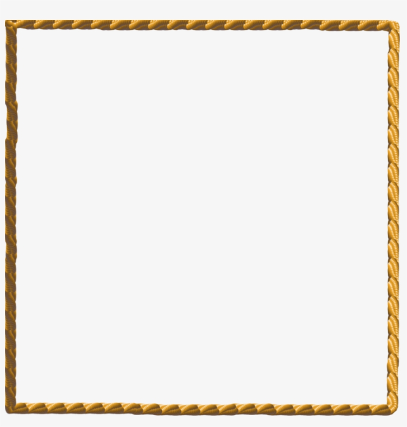 Download Rope Border - Clipart Rope Frame Png | Transparent PNG ...