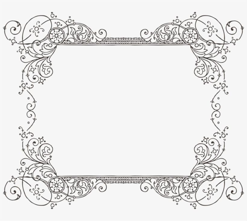 Svg Border Victorian - Life Of God In The Soul PNG Image | Transparent ...