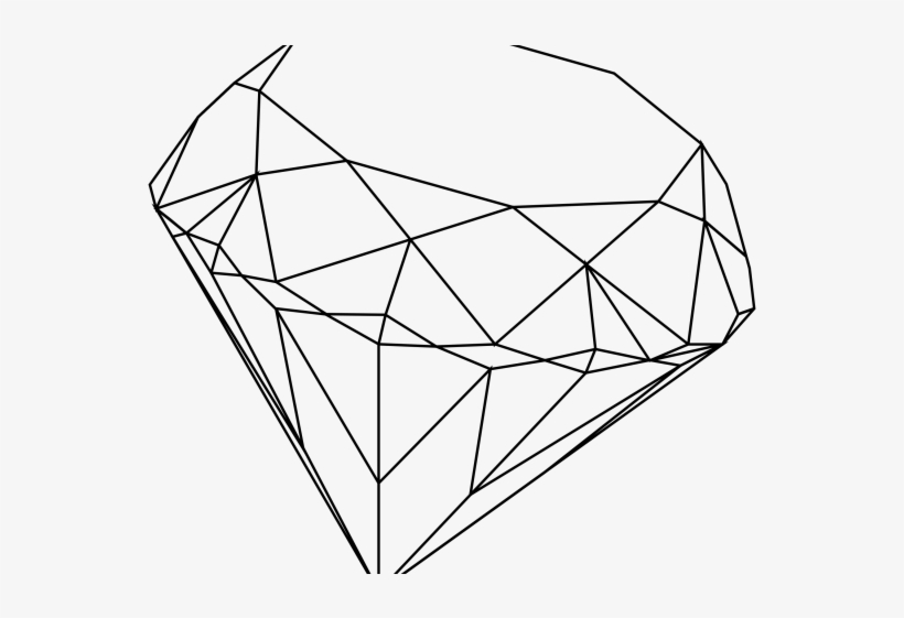 Download Transparent Diamond Sketch - Diamond Drawings | Transparent ...