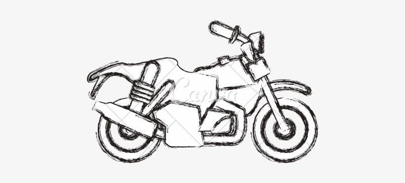 Motorcycle Drawing Images At Getdrawings - Sketch Of Motorcycle PNG ...