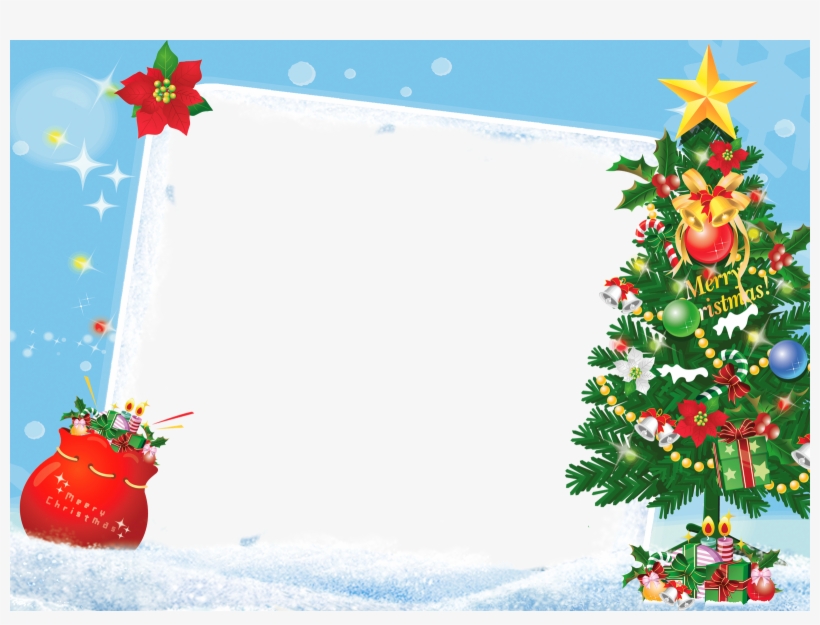 Christmas Photo Frames Psd PNG Image | Transparent PNG Free Download on ...