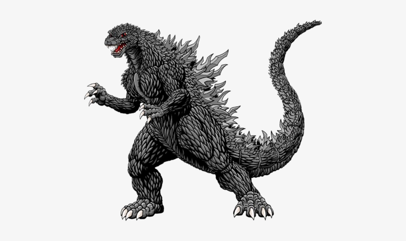 Download Godzilla Png - Godzilla Drawings | Transparent PNG Download ...
