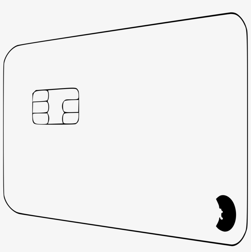 This Free Icons Png Design Of Credit Card Outline PNG Image ...
