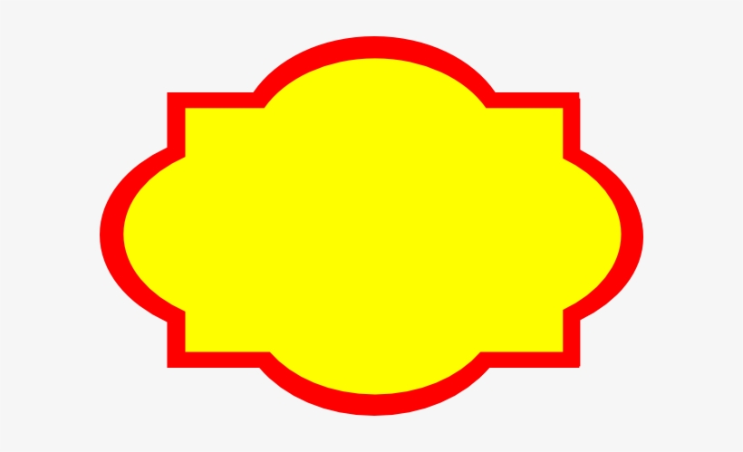 Yellow Label - Red And Yellow Label PNG Image | Transparent PNG Free ...