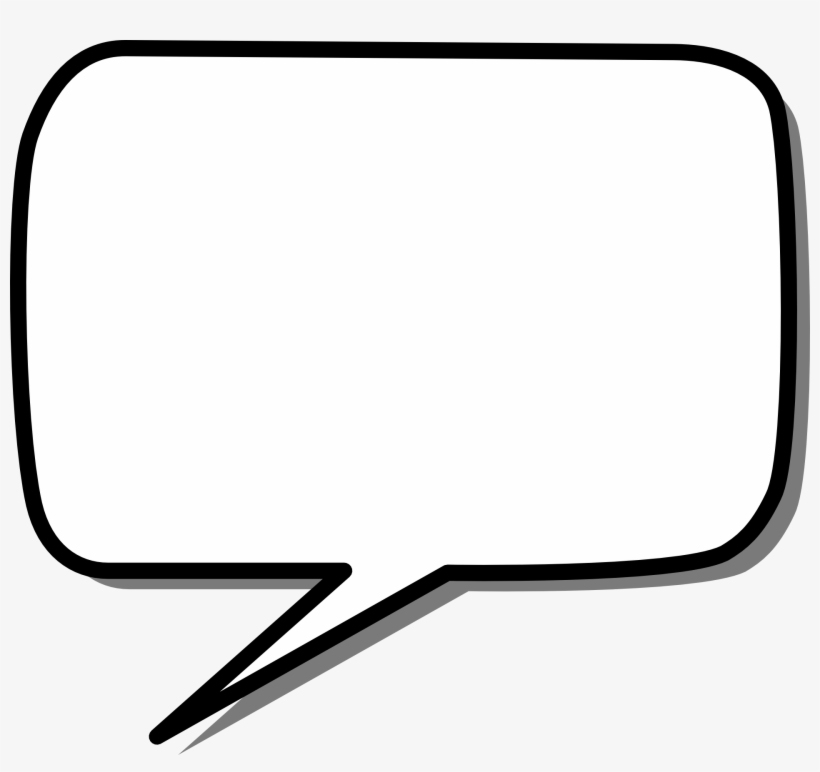 Shapes, Text, Shape, Speech, Bubble, Talk, Talking - Bulle Blanche Png ...
