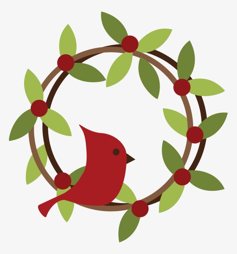 Christmas Red Bird Clip Art - Red Bird Christmas Png PNG Image ...