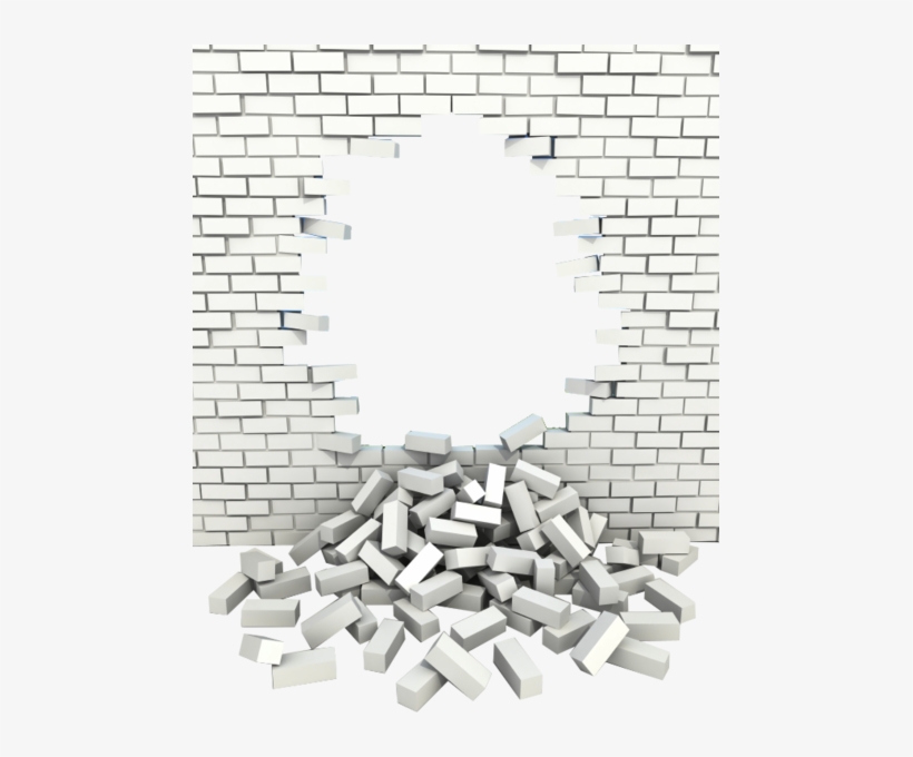 Clip Freeuse Stock In The Wall Png For Free - Brick Wall With Hole PNG ...