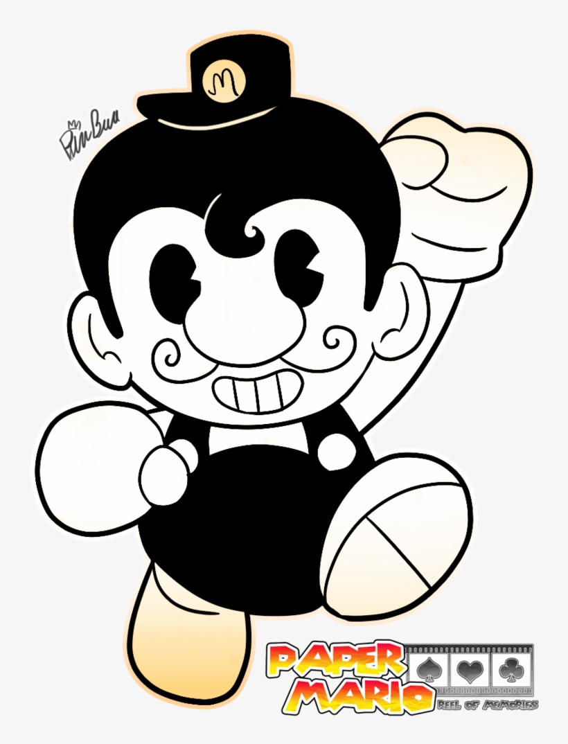 Download Monochrome Mario - Mario Fakemon | Transparent PNG Download ...