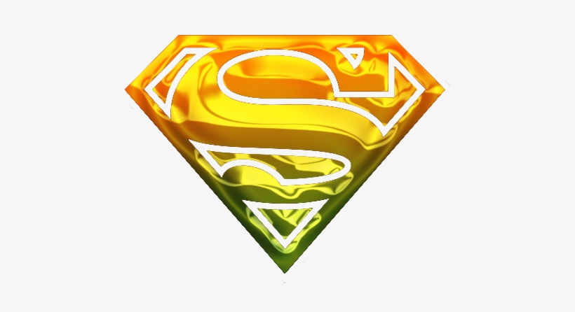 Download Gold Superman Symbol - Gold Superman Logo Png | Transparent ...