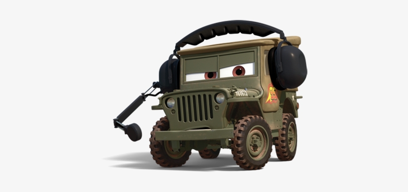 Download Cars 2 Sarge - Cars 2 Characters | Transparent PNG Download ...