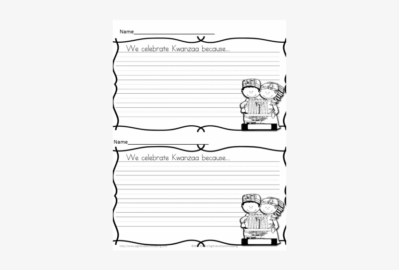 Kwanzaa Writing Prompts - Cartoon PNG Image | Transparent PNG Free ...