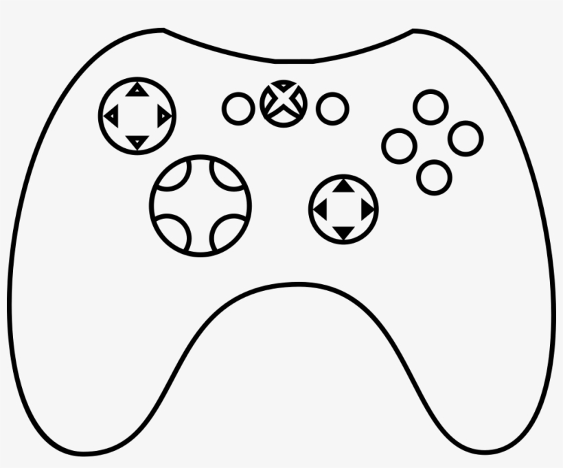Download Xbox Gamepad - - Xbox Controller Vector | Transparent PNG ...