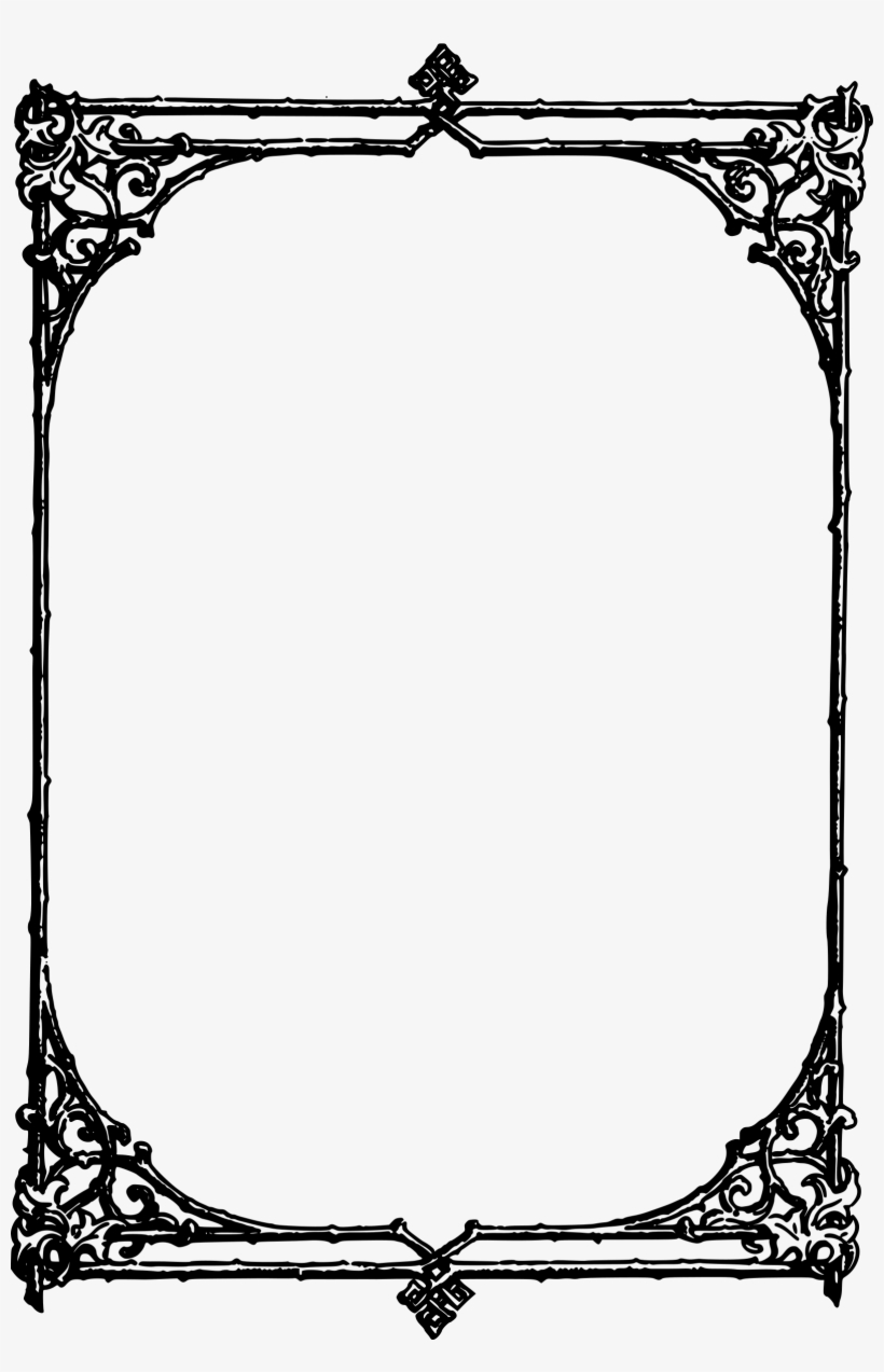 Clipart - Rectangular Frame - Clip Art Borders PNG Image | Transparent ...