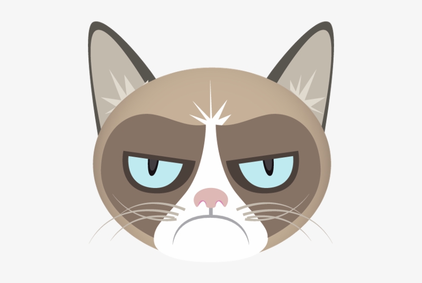 Download Grumpy Cat Meme Cartoon | Transparent PNG Download | SeekPNG