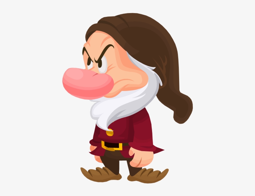 Grumpy Snow White Dwarf Free Png Image - Grumpy Dwarf PNG Image ...