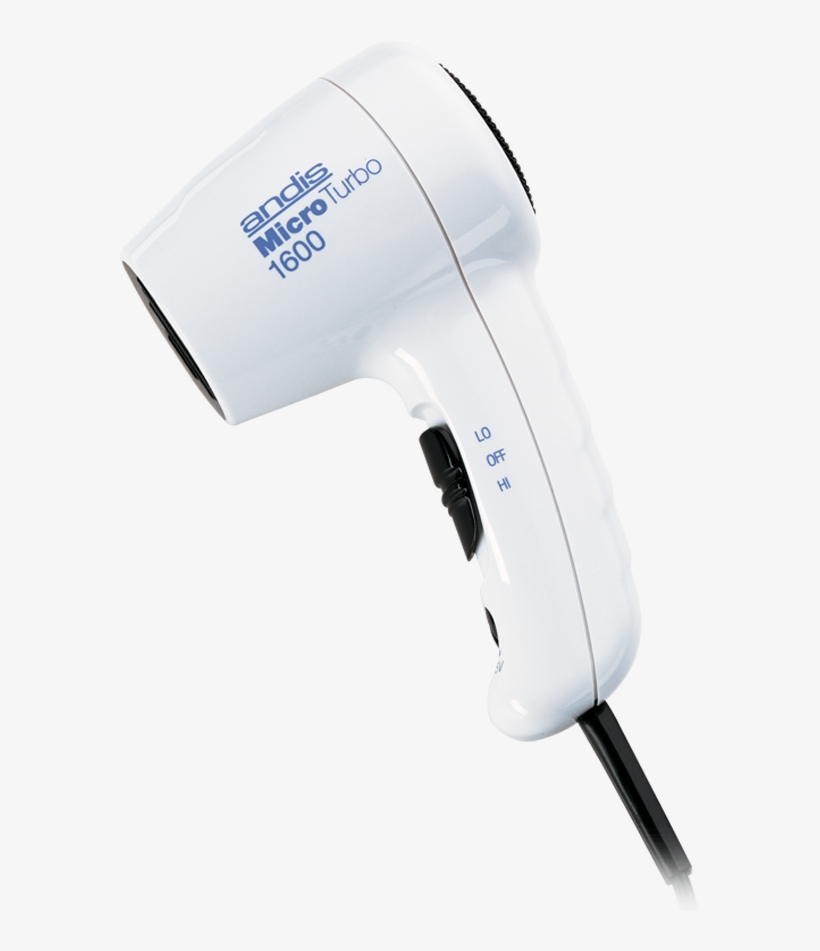 Andis Microturbo 1600 Watts Compact Hair Dryer, White - Andis Mt12 Hair ...