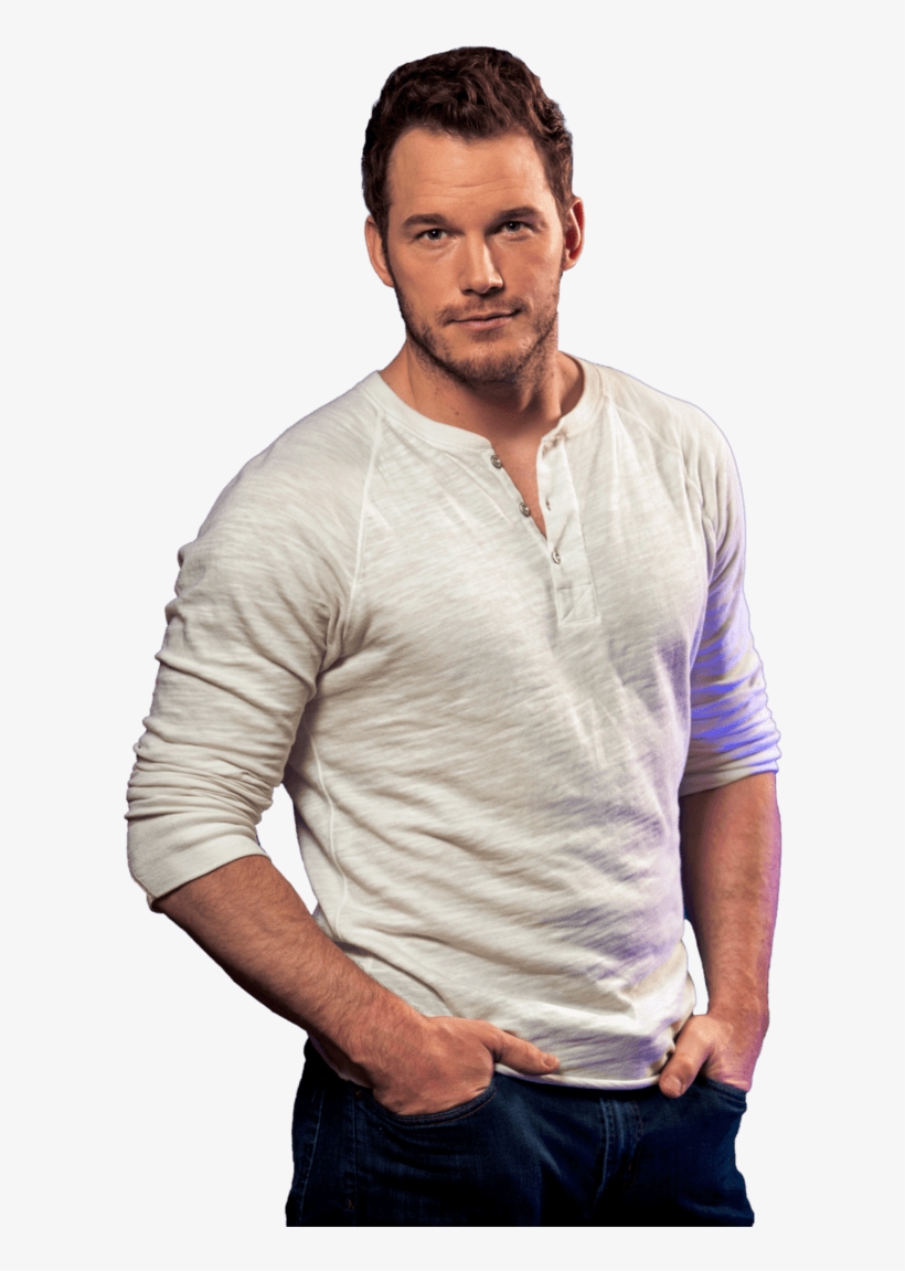 Chris Pratt White Tshirt - Imágenes Del Actor Chris Pratt PNG Image ...