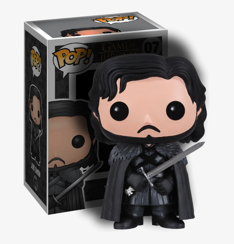 Game Of Thrones - Jon Snow Pop Toy PNG Image | Transparent PNG Free ...