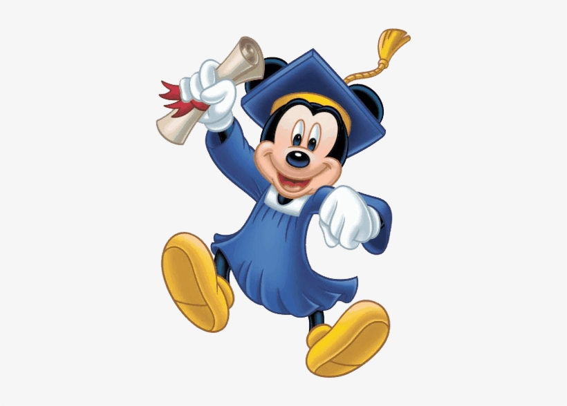 Graduation Clipart Minnie Mouse - Mickey Graduation PNG Image ...