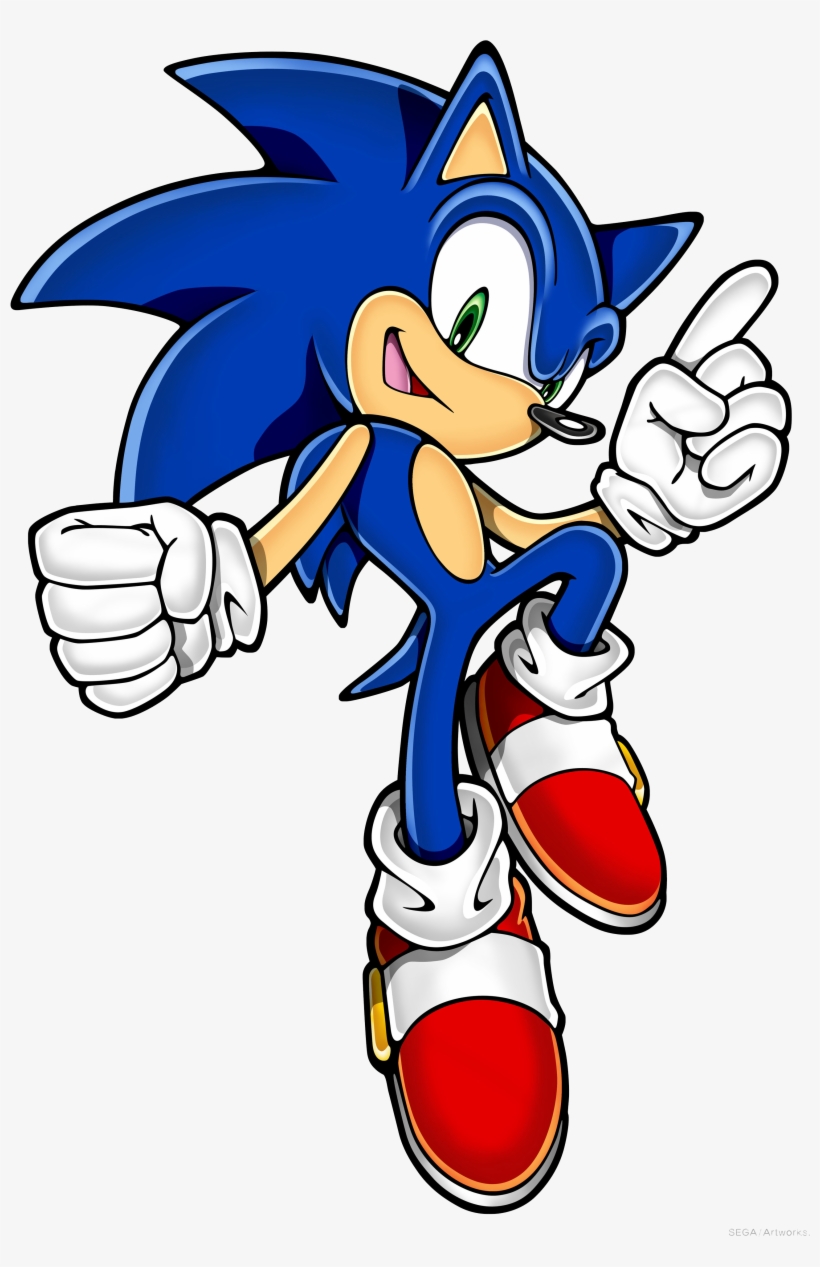 Sonic Pose 79 - Sonic The Hedgehog Sonic Rush PNG Image | Transparent ...