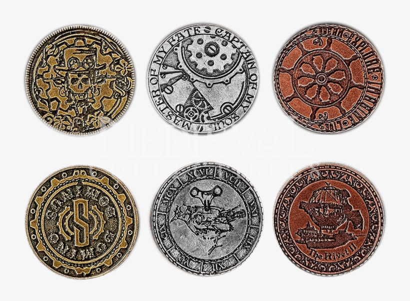 Steampunk Coin Set PNG Image | Transparent PNG Free Download on SeekPNG