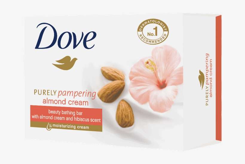 Buy Dove Almond Cream Beauty Bathing Bar Online In - Dove Purely ...
