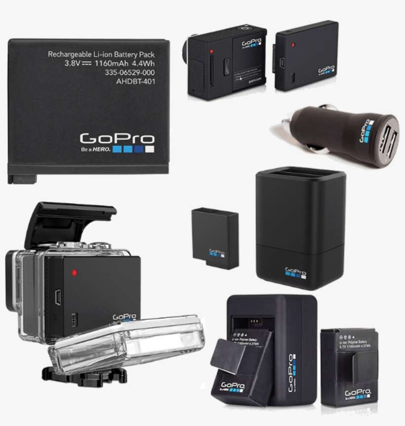 Gopro Charging - Batteries - Power Accessories - Gopro Battery Bacpac ...