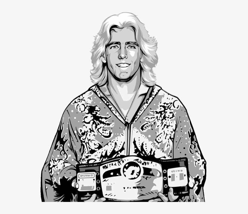 Download Ric Flair Is Considered By Many To Be The Greatest - Fan Art ...