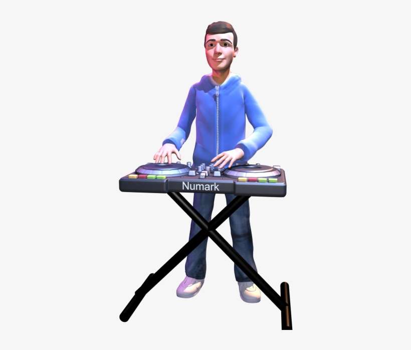 Do Cute Cartoon 3d Caricatures - Keyboard Player Cartoon PNG Image ...