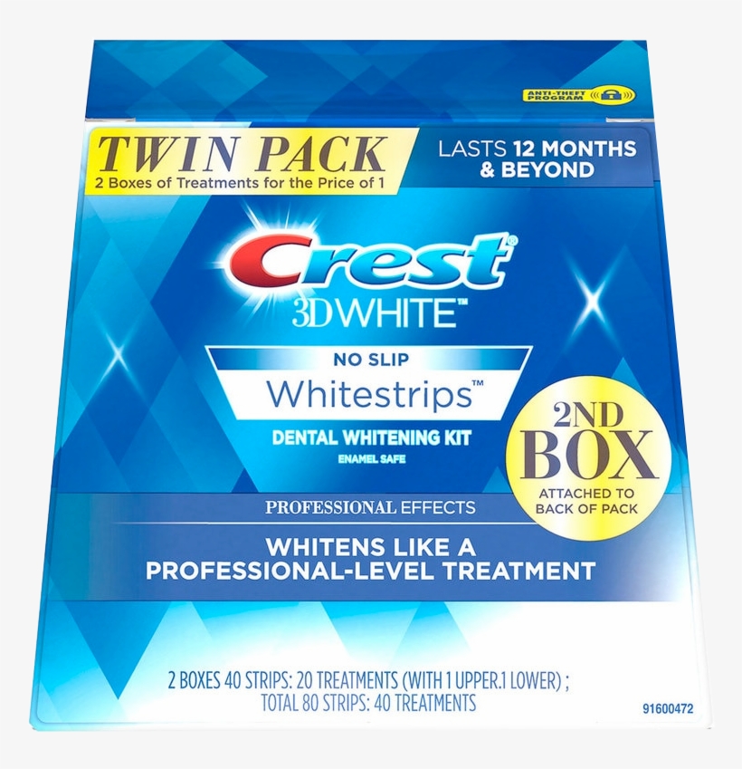 Crest 3d Professional Effects Whitestrips Whiten Teeth - Crest 3d White ...