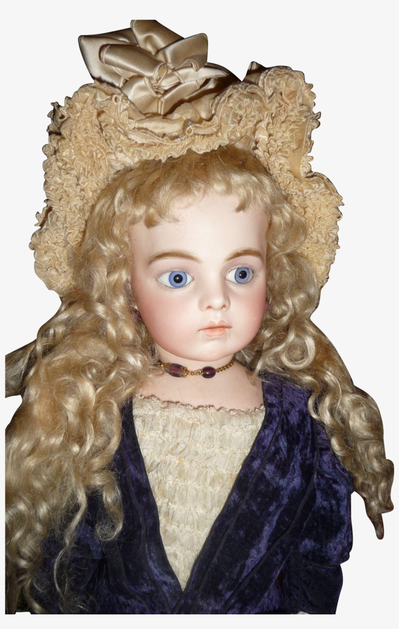 Antique French Doll Bru Jne Bebe Large And Exquisite - Doll PNG Image ...