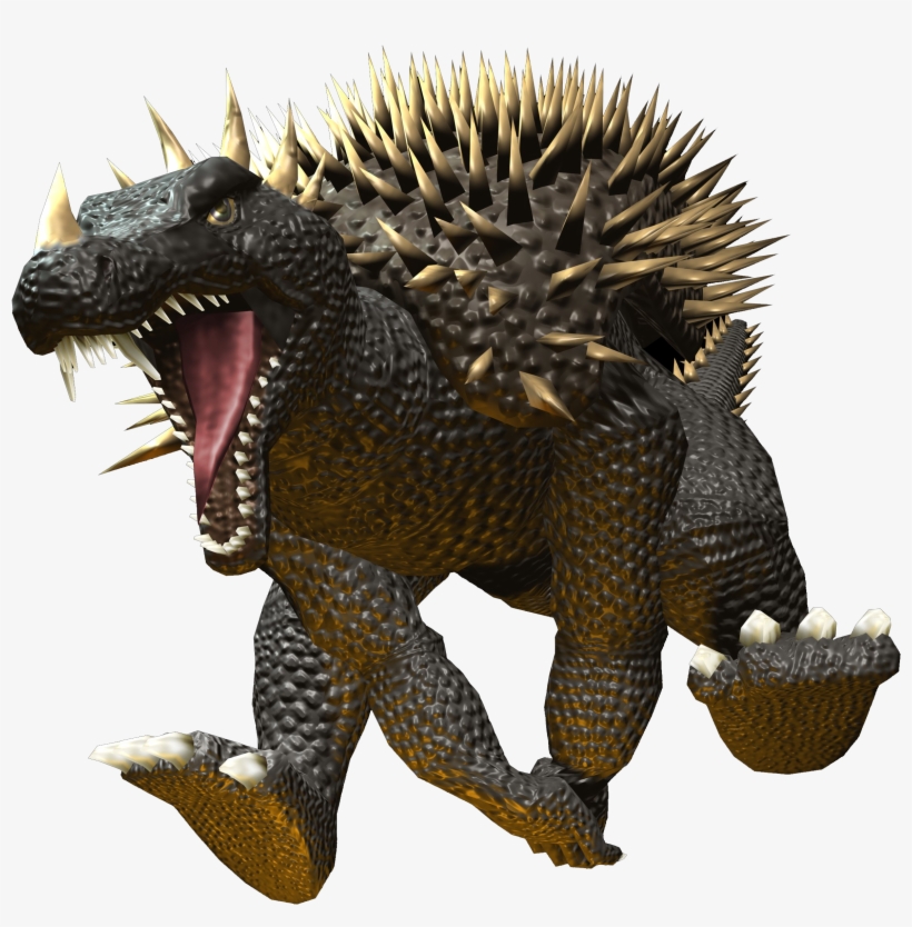 Gdamm - Anguirus - Anguirus Godzilla Destroy All Monsters PNG Image ...