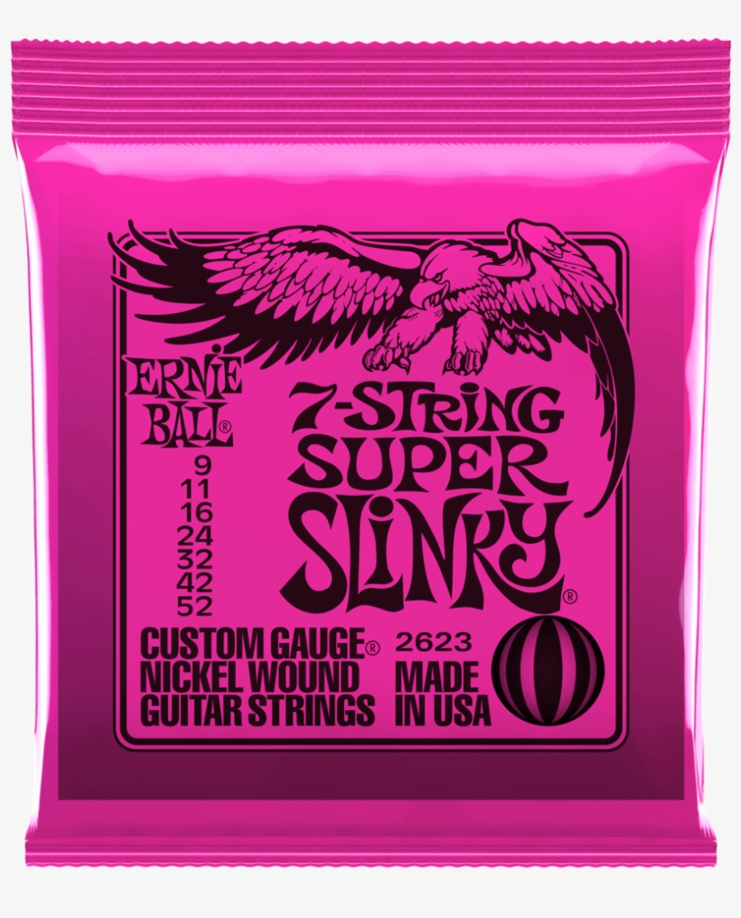 7 String - Ernie Ball 7 Strings PNG Image | Transparent PNG Free ...