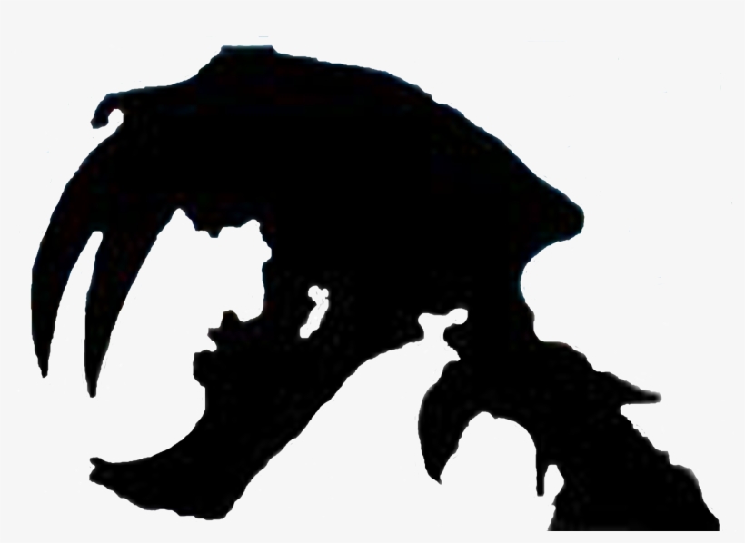 Sabercatskulllogo Copy - Silhouette PNG Image | Transparent PNG Free ...