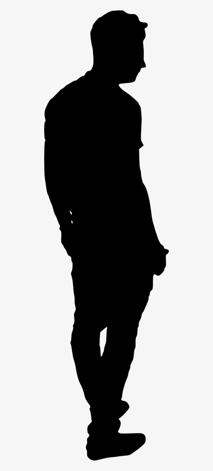 Download Free Png Man Silhouette Png - Silhouette Man Png | Transparent ...