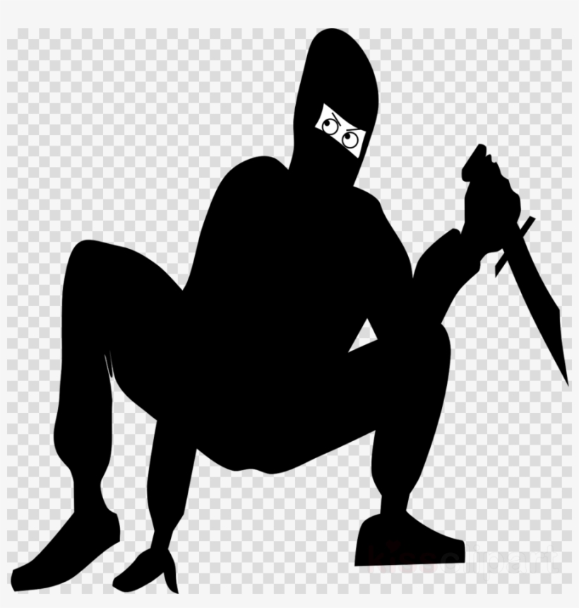 Transparent Ninja Clipart Ninja Clip Art - Stealthy Ninja PNG Image ...