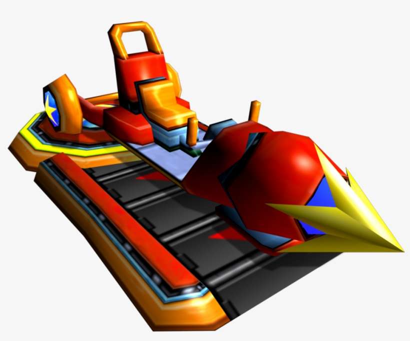 The Bobsled In Sonic Heroes PNG Image | Transparent PNG Free Download ...